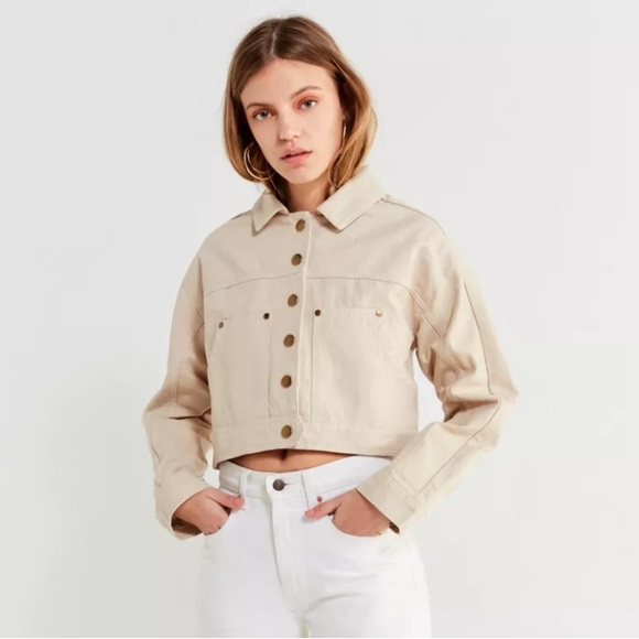 Urban Outfitters | Jackets & Coats | Uo Gigi Cropped Gas Jacket In ...